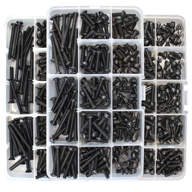 M3/4/5/6/8/10 high strength bolts 12.9/10.9 grade flat head round head hexagon socket screw set