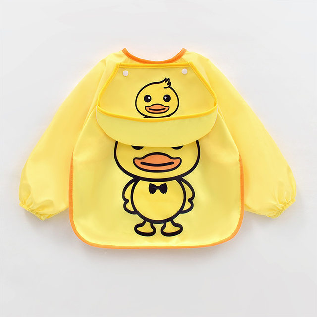 Children's eating coveralls are waterproof, anti-dirty and anti-wearing ...