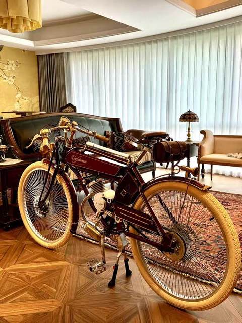 Export crafthuman1924 Real retro bicycle electric helps bicycle ...