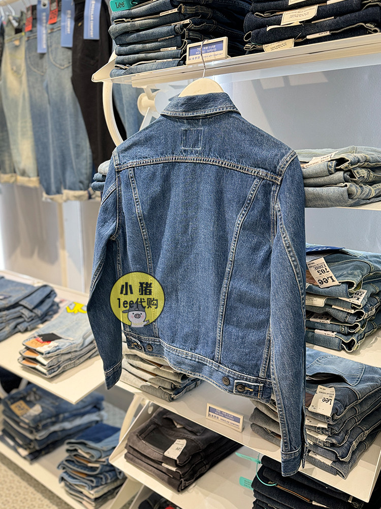 LEE counter men's clothing autumn primary denim jacket outer denim ...