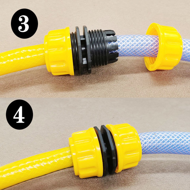 4 minutes 6 minutes 1 inch water pipe joint universal docking hose ...