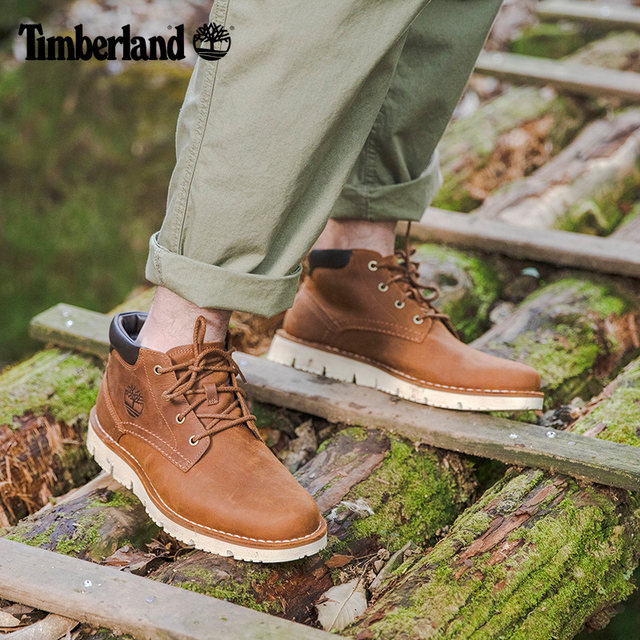 Timberland Timberland official men's shoes mid-top casual shoes outdoor ...