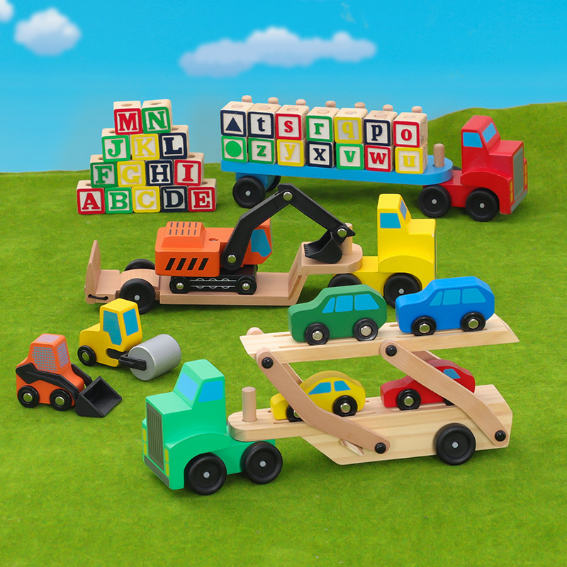 Wooden Simulation Cars Model - Detachable and Assemblable Engineering ...
