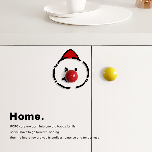 Red Nose Family Wardrobe Cabinet Counter Countercate Cute Door Aklie ...