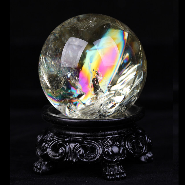 6A collection level natural Brazilian citrine ball decoration original ...