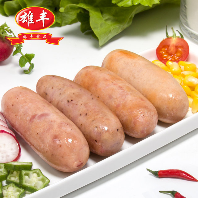 Xiongfeng authentic sausage Taiwanese style grilled sausage hot dog ...