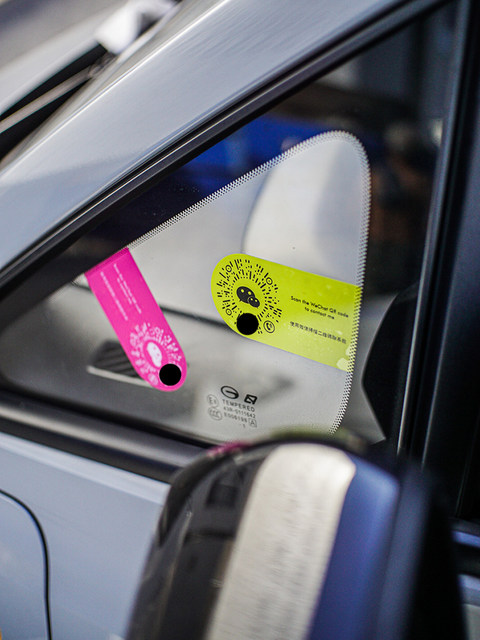 Colorful high-end temporary suspension of license plates for car ...