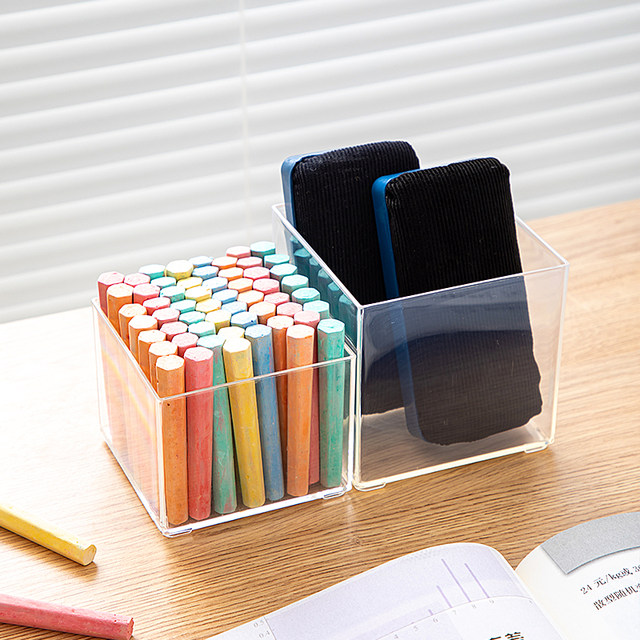 Classroom podium chalk storage box chalk box school opening artifact ...