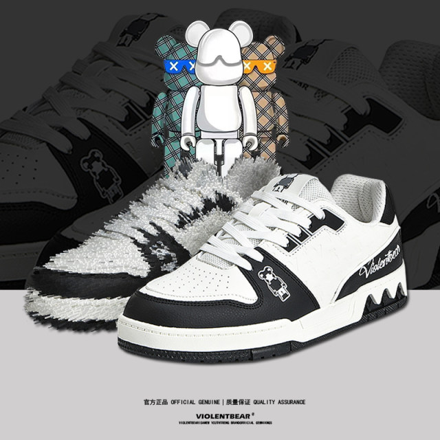 Violent Bear Men's Shoes Official Flagship Store 2024 Summer Niche Design Breathable Sports and ...