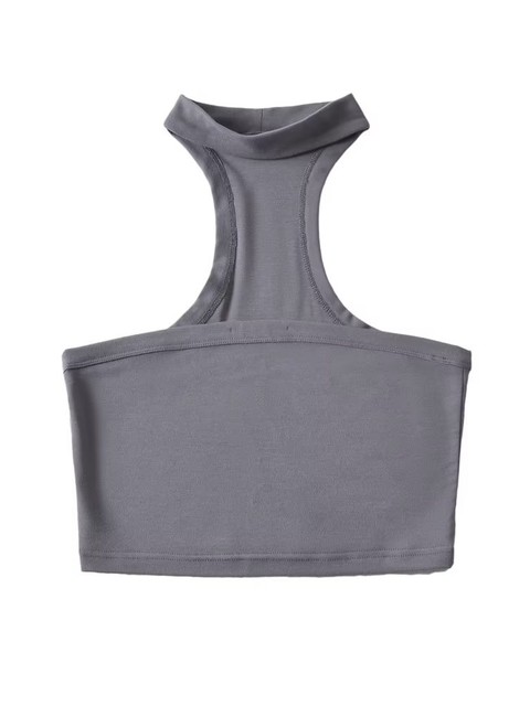 Spicy Girl Style Halter Neck Body-Shaping Camisole for Street ...