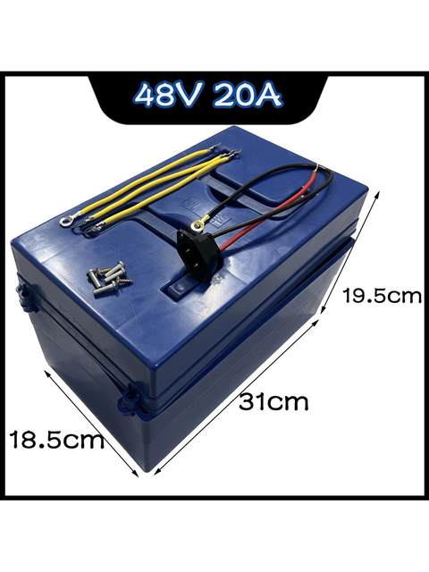 Electric tricycle 48V battery box 12A20A32A lead acid battery box ...