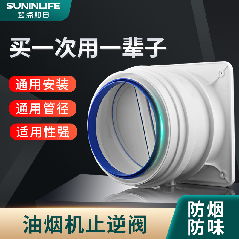 Range Hood Check Valve - Anti-Smoke Treasure