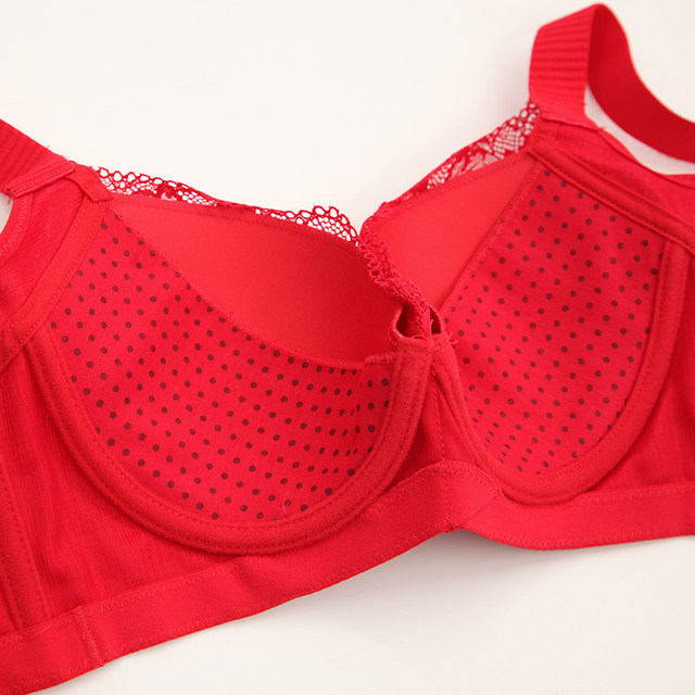 Beijia Male full cup tolerance large -size bras, parallel milk ...