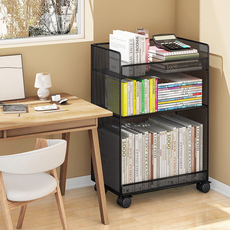 Desktop Bookshelf - Student Textbook Storage Rack for Children's ...
