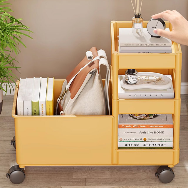 Deskside school bag storage rack, under desk bookshelf, classroom ...