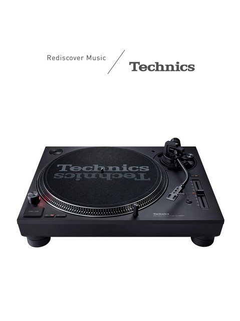 Technics Panasonic SL-1200/1210 MK7 vinyl record player direct drive ...