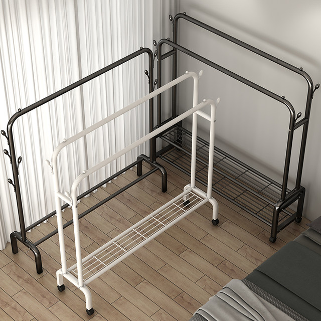 Simple wardrobe hanging outlets assembled clothes racks Dormitory ...