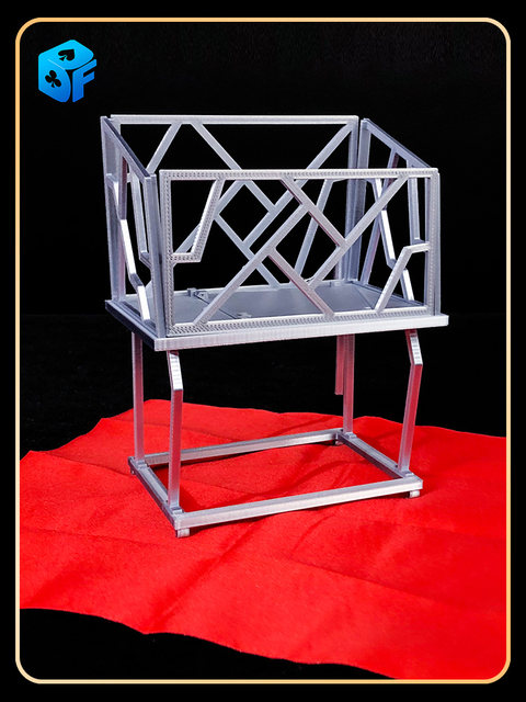 Northern Magic Fire Cage Illusion Model Close-up view of the miniature ...