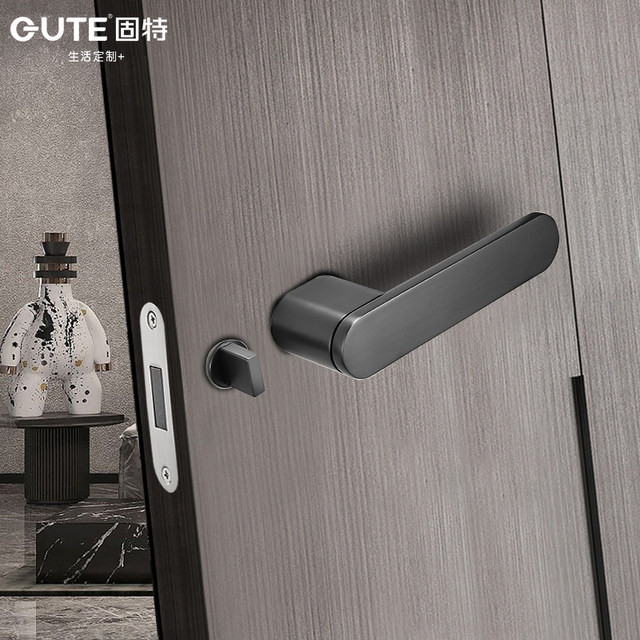 Good Italian minimalist door lock indoor bedroom door lock modern ...