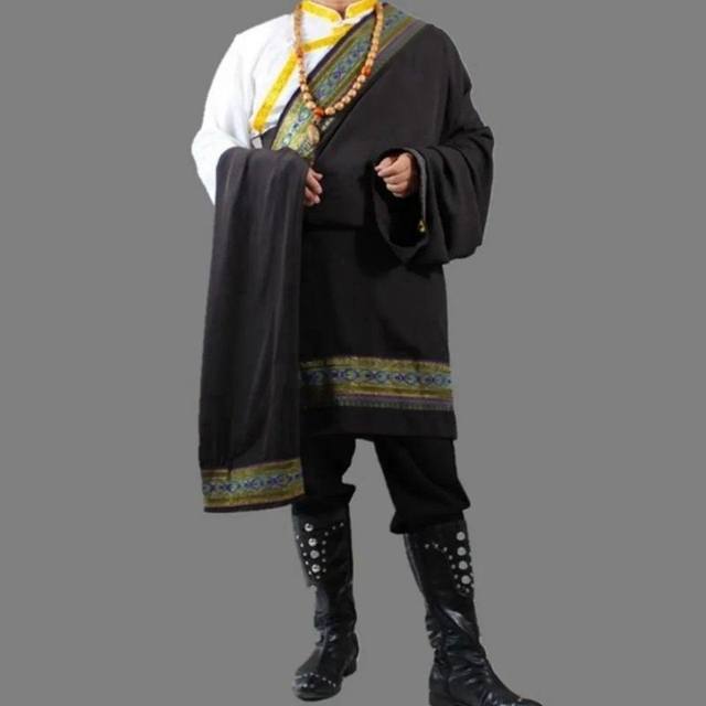 Tibetan Tibetan robe men's clothing 2024 new Kham men's Tibetan ...