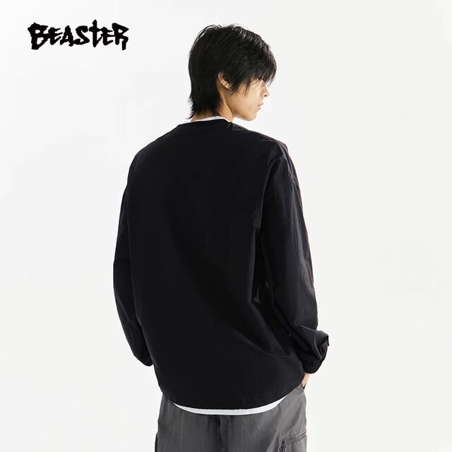 BEASTER American reflective printed pullover jacket summer new American ...