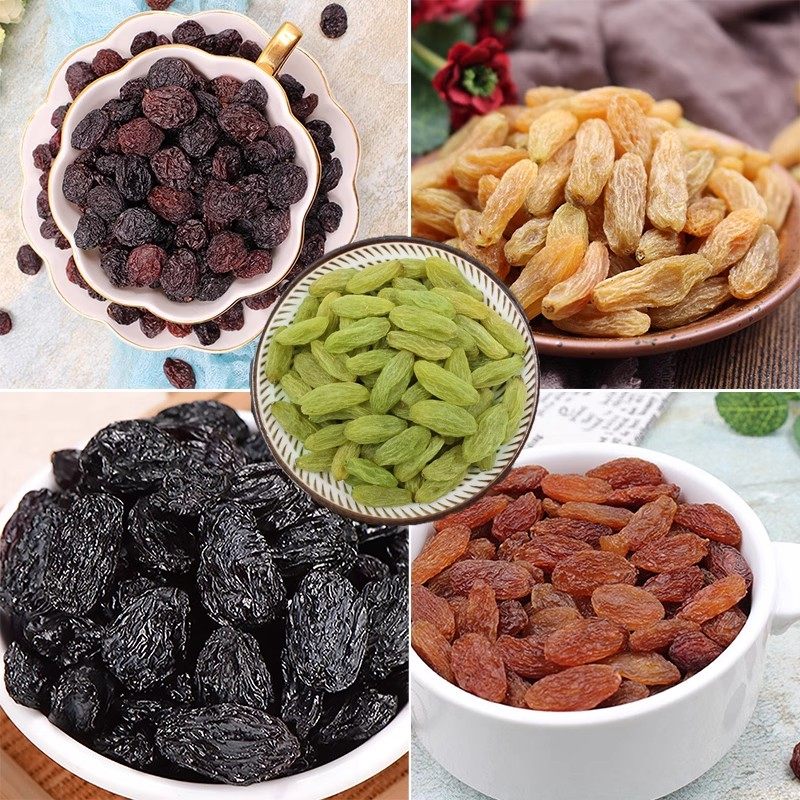 Pasas Verdes de Xinjiang - White Beard - Caja Completa de 9.5kg