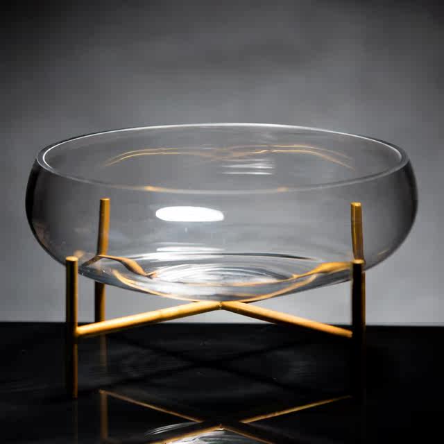 Aiyuebao extra large lotus tank water lily tank glass fish tank ...