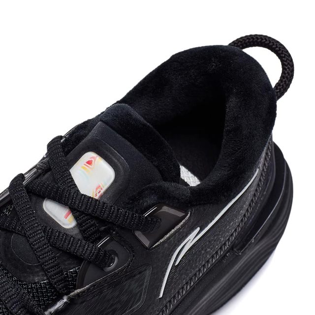 Li Ning SOFT women's shoes winter plus velvet warm cotton shoes soft ...