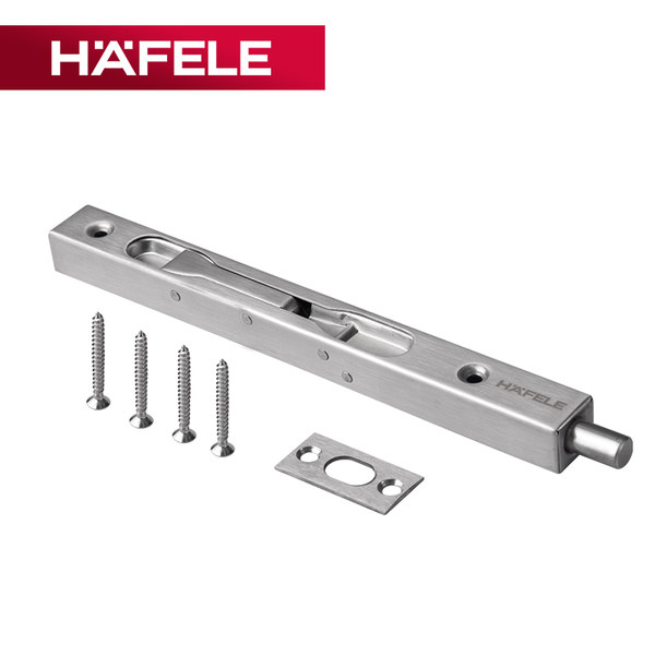 German häfele concealed latch 8-inch stainless steel buckle door bolt ...