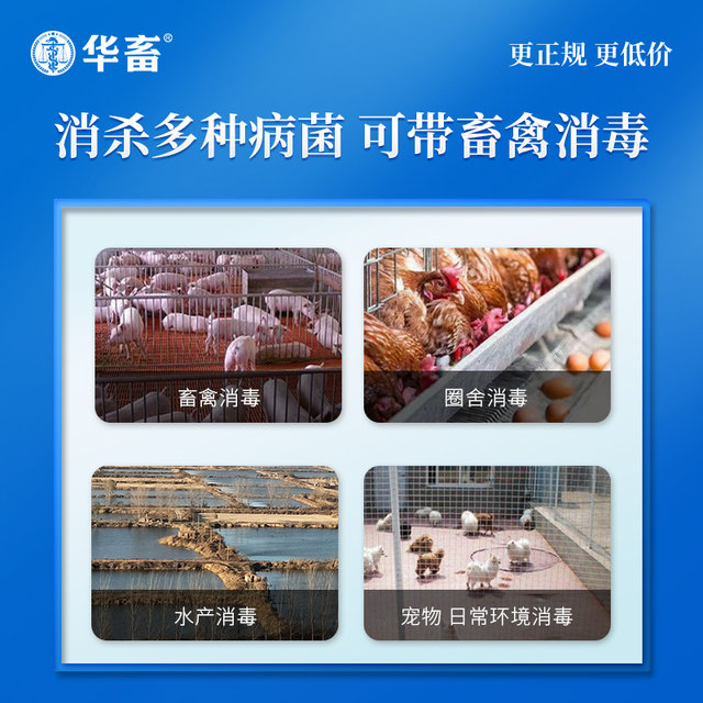 Huayu Potassium Hydrogen Persulfate Disinfectant Veterinary Compound ...