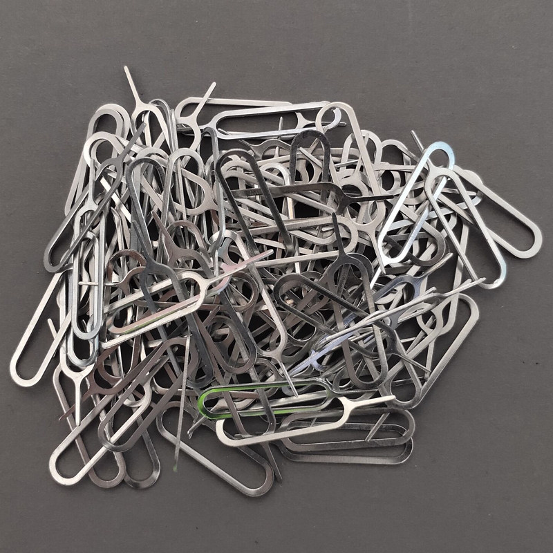 (100 pieces) Mobile phone card extractor suitable for iphone Apple vivo ...