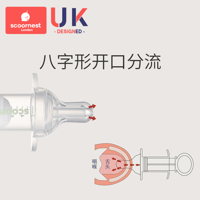 Baby medicine feeding artifact baby anti-choking liquid feeding device ...