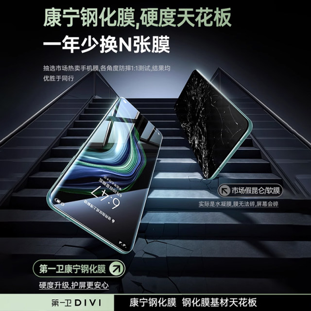 [Corning Tempered] The first bathroom is suitable for Huawei Honor Mate60pro tempered film ...