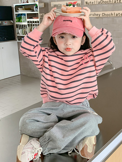 Girls Spring Clothing Set 2025 New Little Girl Spring and Autumn ...