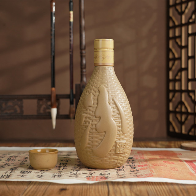 Fenjiu 53% purple sand Fenjiu Shanxi Xinghuacun fragrance pure grain ...