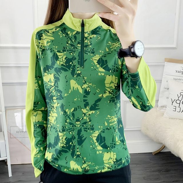 Outdoor quick-drying clothing, women's long-sleeved T-shirts, spring ...