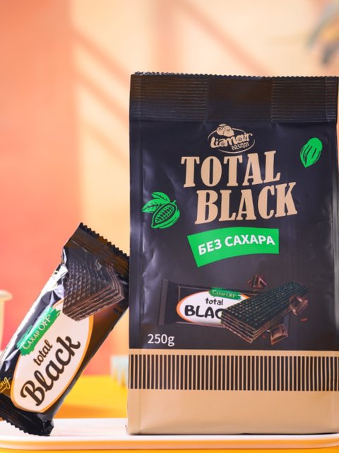 Russian imported wafer biscuits 0 sucrose-free dark chocolate ...