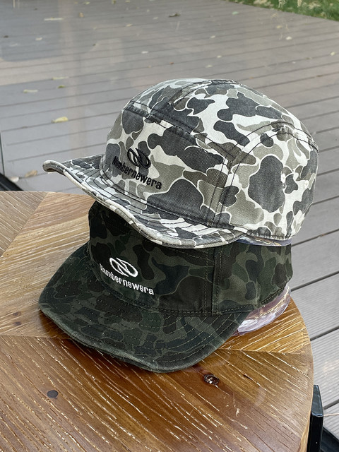 American-style concave shape thorn short brim embroidered baseball cap ...