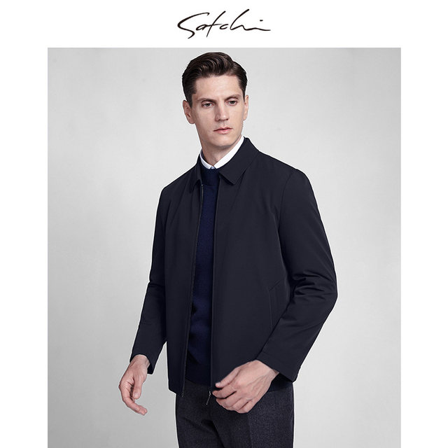 SATCHI men's executive jacket autumn new business casual lapel commuter ...