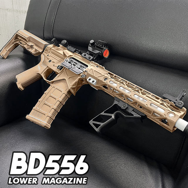 Speed BD556 electric burst toy gun for boys to hang and eat chicken ...