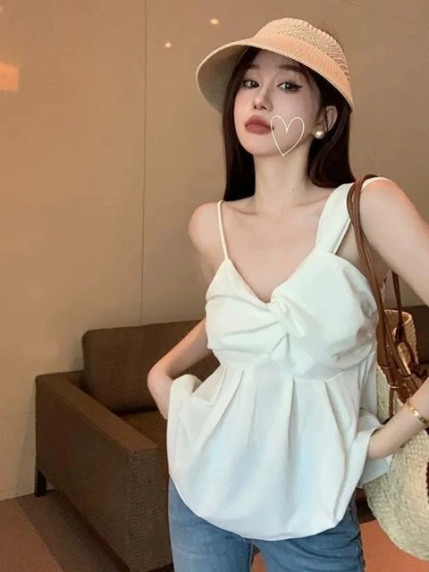 Kink design is irregular 300 Jin [Jin equals 0.5 kg] Extra large size suspender vest temperament ...