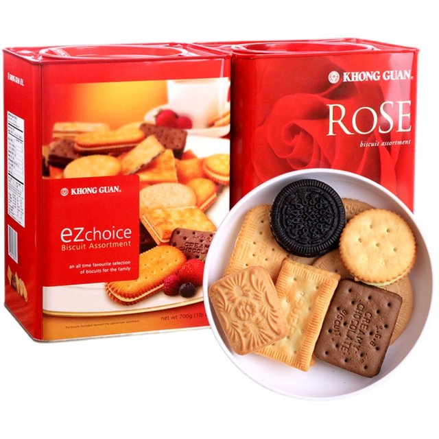 Singapore imports Kangyuan classic assorted biscuits 700g selected ...