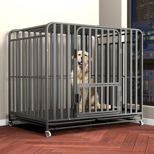 Dog cage for large dogs, medium-sized dogs, dog cages with toilets ...