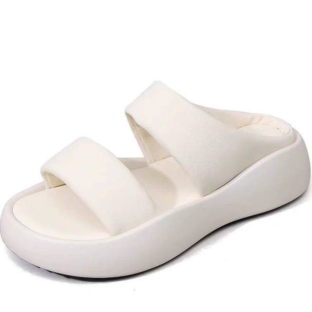 Hongqingfan high-end sandals and slippers for women 2024 summer new ...