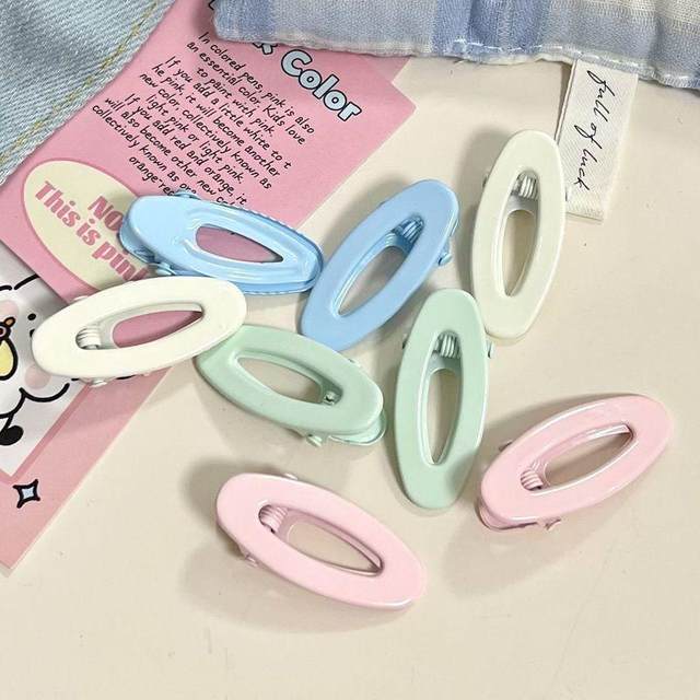 Mint Mambo Spring and Summer Cream Hair Clip Sweet Candy Color Side ...