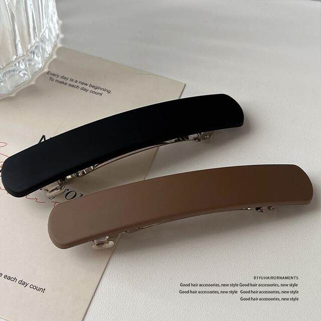 Simple frosted hairpin spring clip on the back of the head hairpin one ...