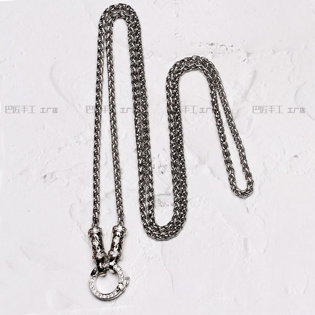 Thai style large copper gold-plated universal buckle titanium steel ...