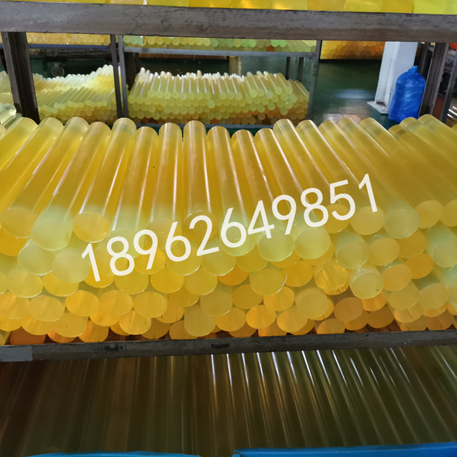 Polyurethane wear-resistant rubber stick solid beef tendon pu hollow ...