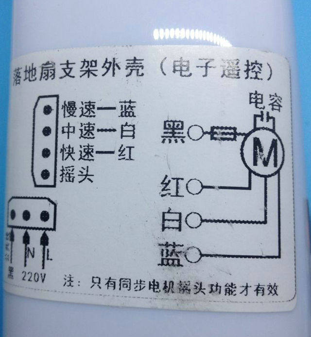 Remote Control Fan Control Board - Universal Floor/Standing Fan Parts