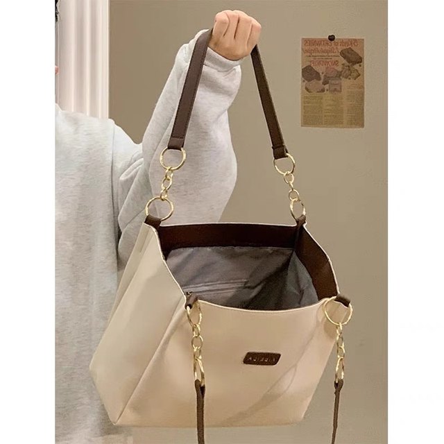 College student class tote bag for women 2023 new trendy high-end ...